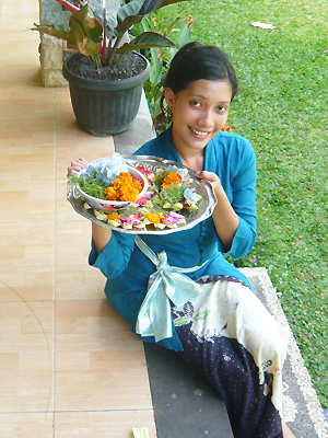 Chez Awik et sa famille dans le centre est de Bali