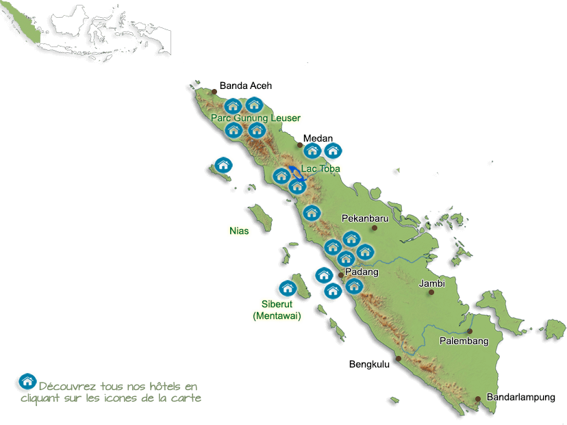Voyagez autrement à Sumatra, Indonesie